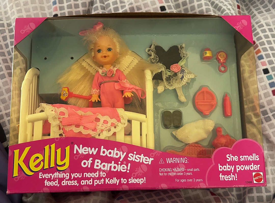 Kelly Baby Sister of Barbie Playset- Sealed in Original Box - Etsy