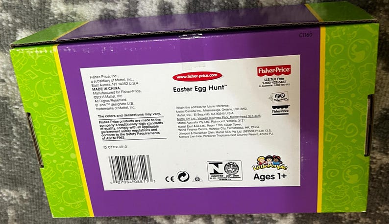 Fisher-price Little People Easter Egg Hunt (2003) - Etsy
