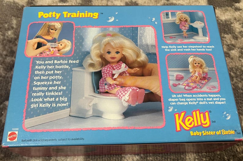 Barbie-potty Training Kelly-little Sister of Barbie Doll - Etsy