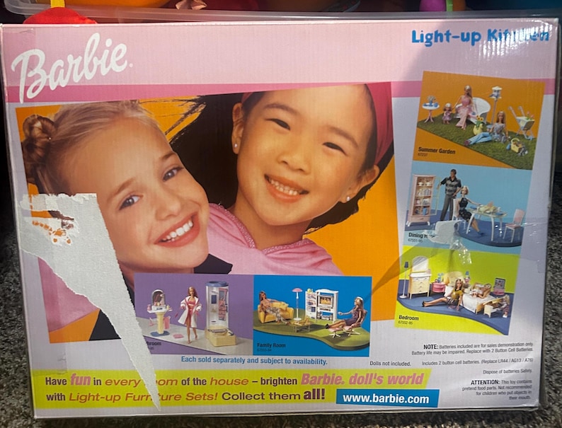 Barbie Living in Style Light up Kitchen Mattel - Etsy