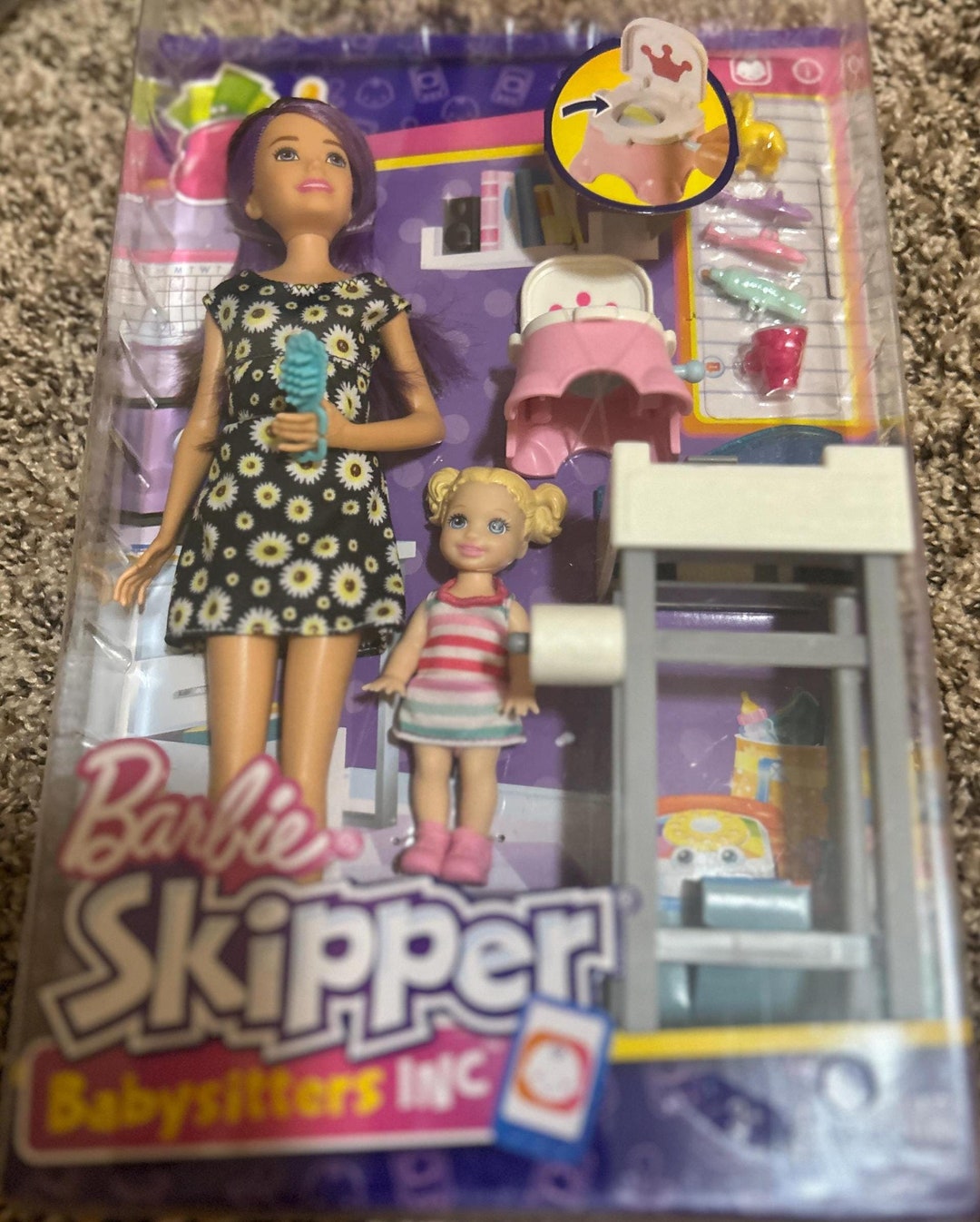 Barbie Skipper Babysitters Inc Potty Training Set - Etsy