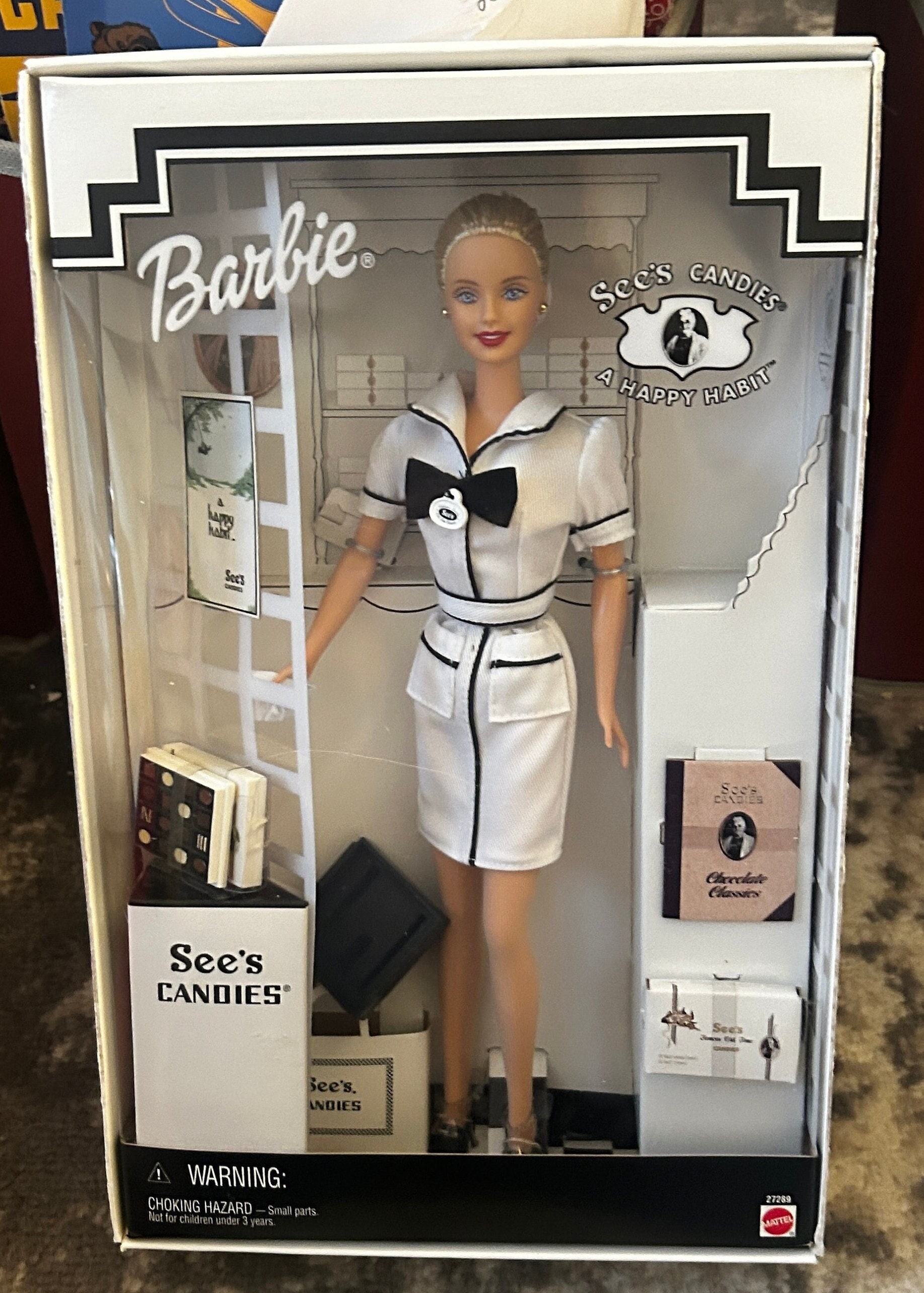 See's Candies Barbie-a Happy Habit First Job Doll - Etsy