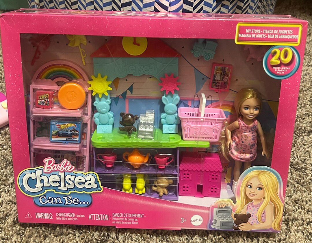 Barbie-chelsea You Can Be Anything....toy Store Doll Set - Etsy