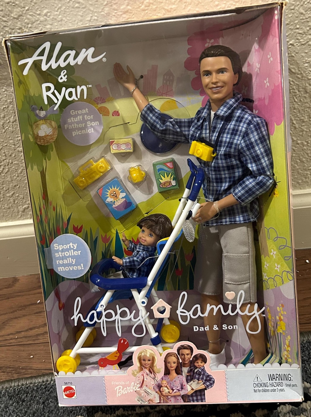 Barbie-happy Family Picnic Alan and Ryan Father and Son Dolls - Etsy
