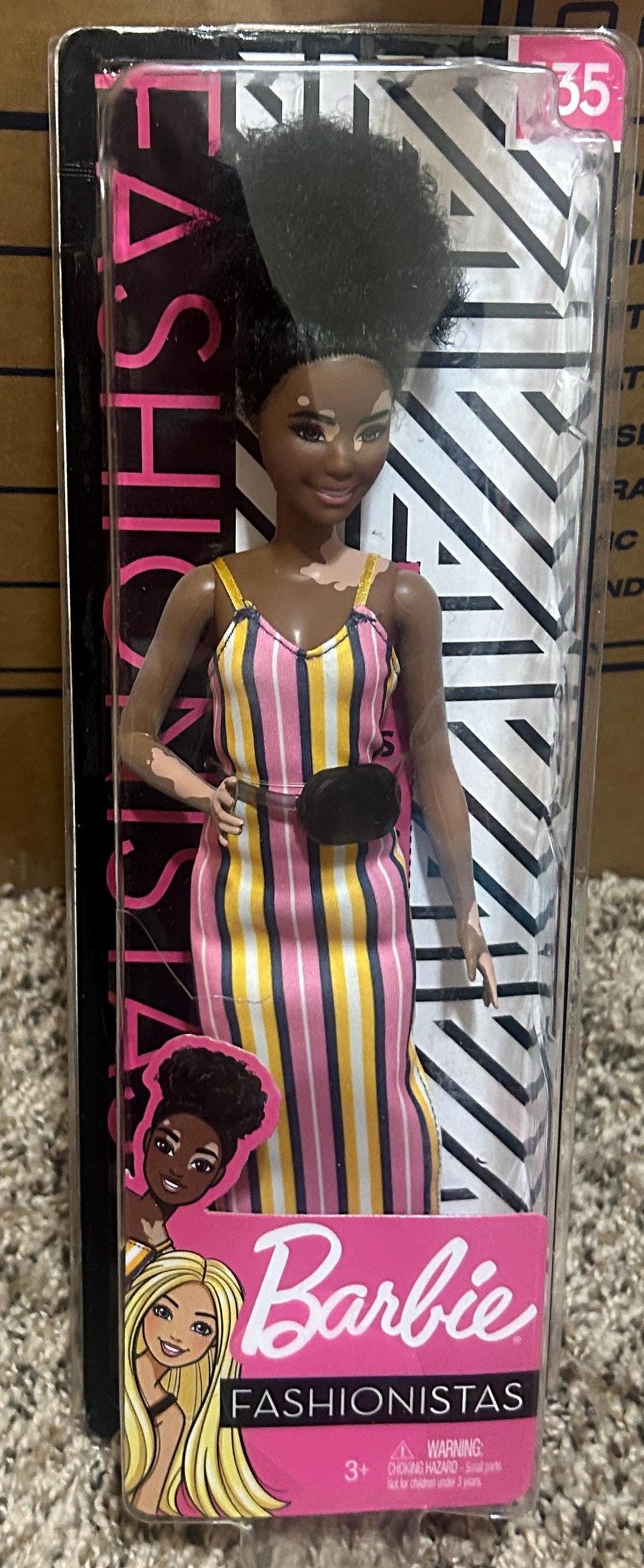 Barbie Fashionistas Doll #135 Vitiligo - Etsy