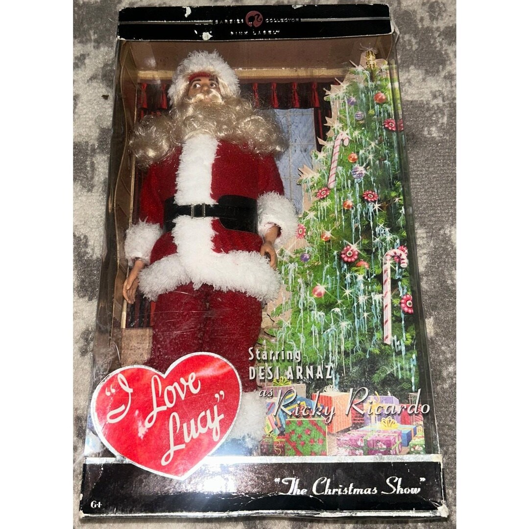 Mattel Barbie I Love Lucy Ricky Ricardo Santa Doll NWT - Etsy
