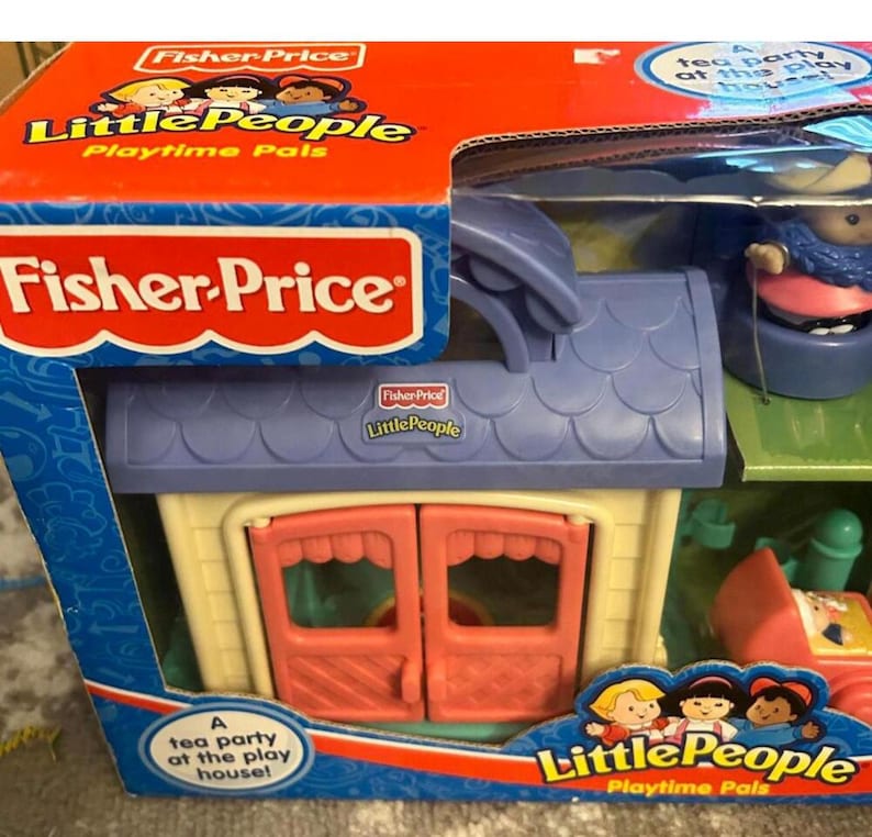 Fisher-price Little People Playtime Pals Playset - Etsy