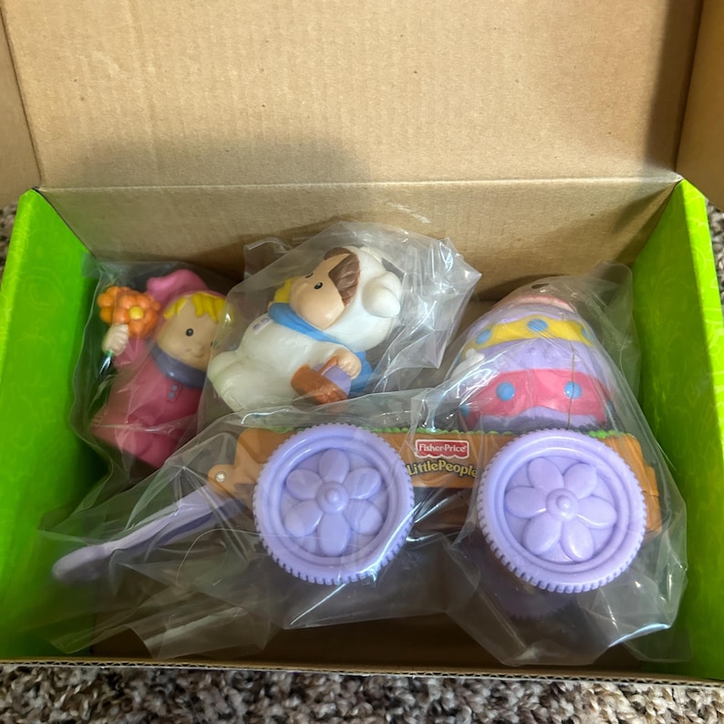 Fisher-price Little People Easter Wagon - Etsy