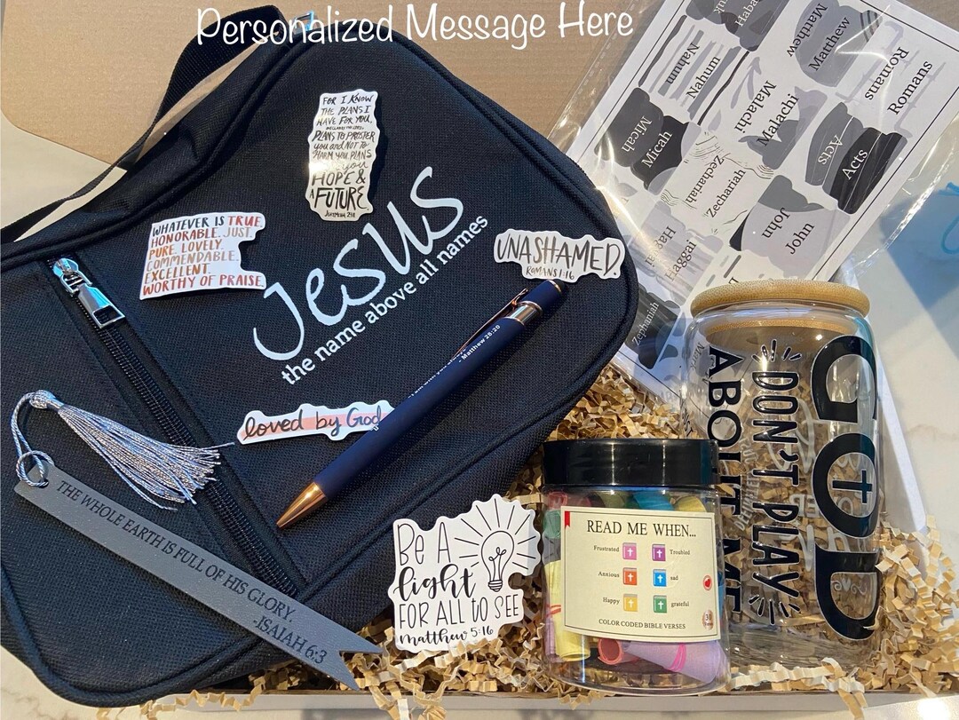 Bible Verse Religious Gift Box Christian Gift Box Catholic Gift Box ...