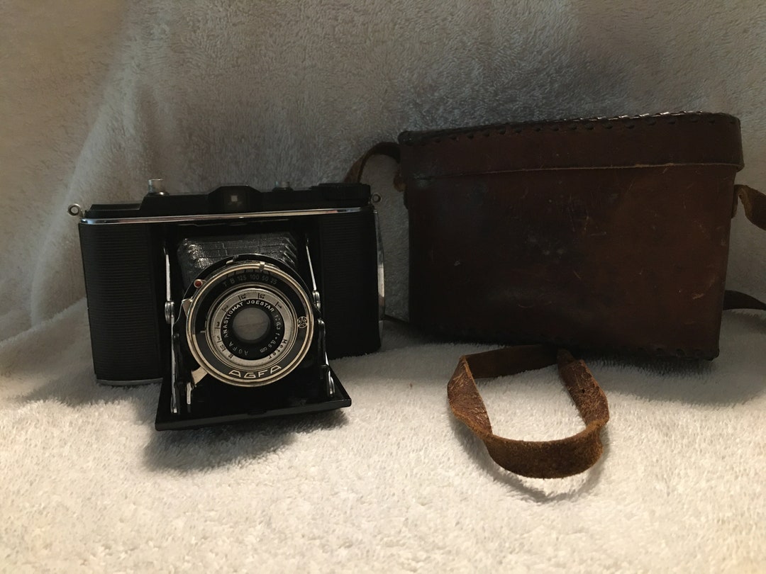 Vintage AGFA Jsorette Folding Camera With ANASTIGMAT JGESTAR 1:6.3f - 8 ...