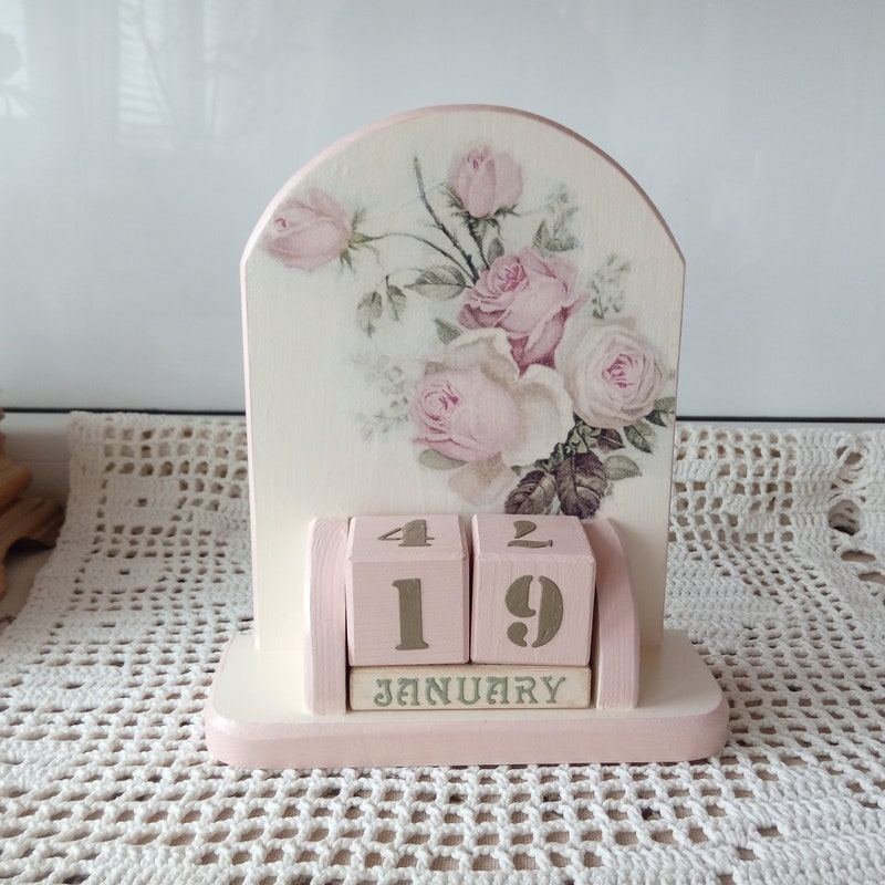 Wooden Calendar - Etsy