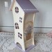 Tea Bag House With Lavender Basket in Provence Style - Etsy
