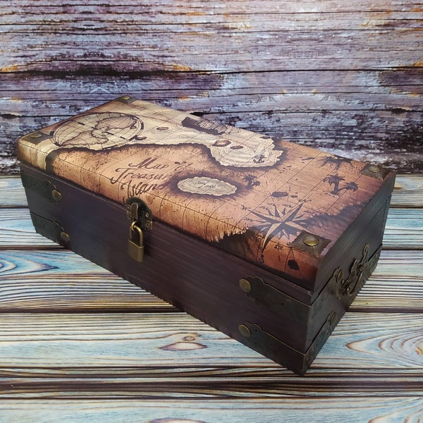 Rustic Wooden Box - Etsy
