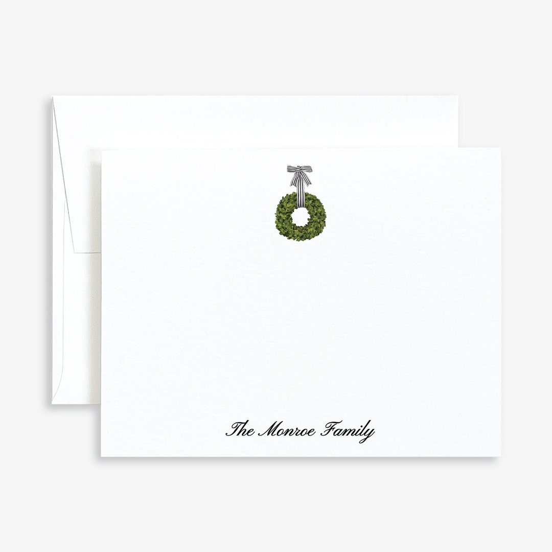 Personalized Stationery Family Note Cards Hostess Gift Housewarming ...
