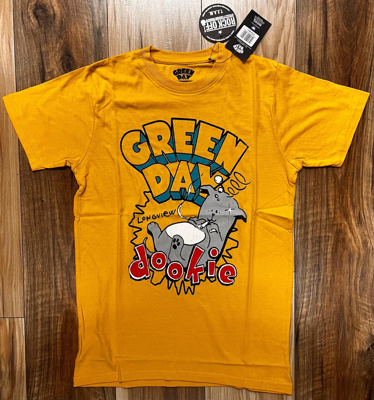 Green Day, Longview, Dookie, Vintage Style T Shirt, Rock off Brand, 100% Cotton, New - Etsy