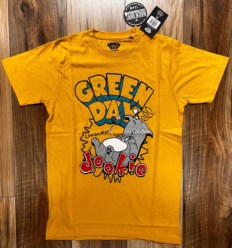 Green Day, Longview, Dookie, Vintage Style T Shirt, Rock off Brand, 100 ...