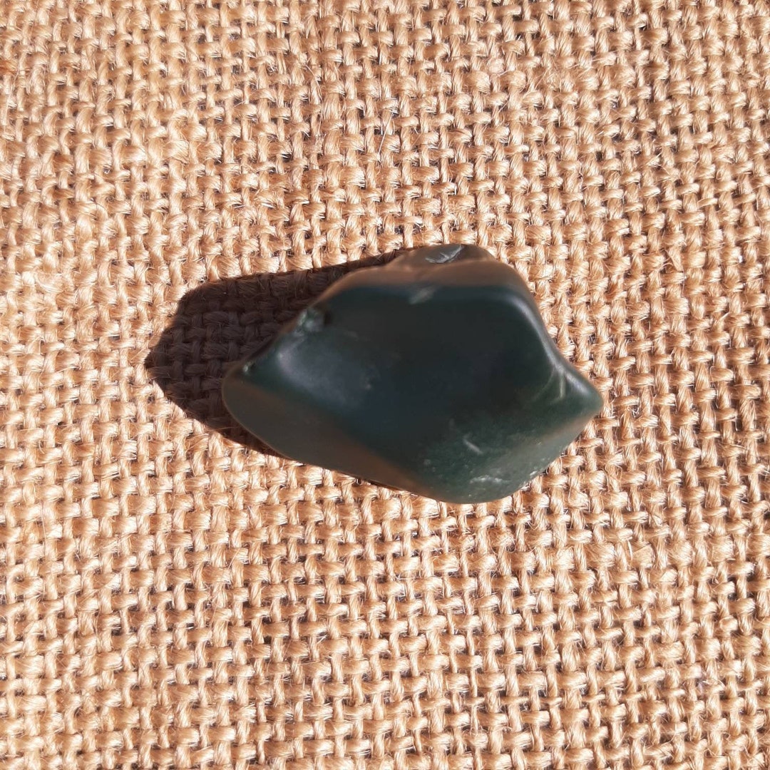 Home Tumbled Green Jasper Crystal, Large Tumbled Stone, Collectible ...