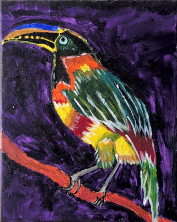 Tropical Toucan tiki Room Aesthetic - Etsy