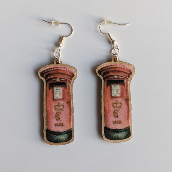 Box Chain Earrings - Etsy UK