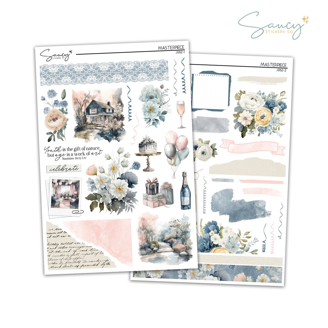 Masterpiece Journaling Sticker Kit Bullet Journal Stickers Journal ...