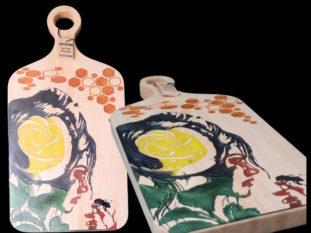 Queen Bee Custom Prep and Serve Cutting Board - Etsy