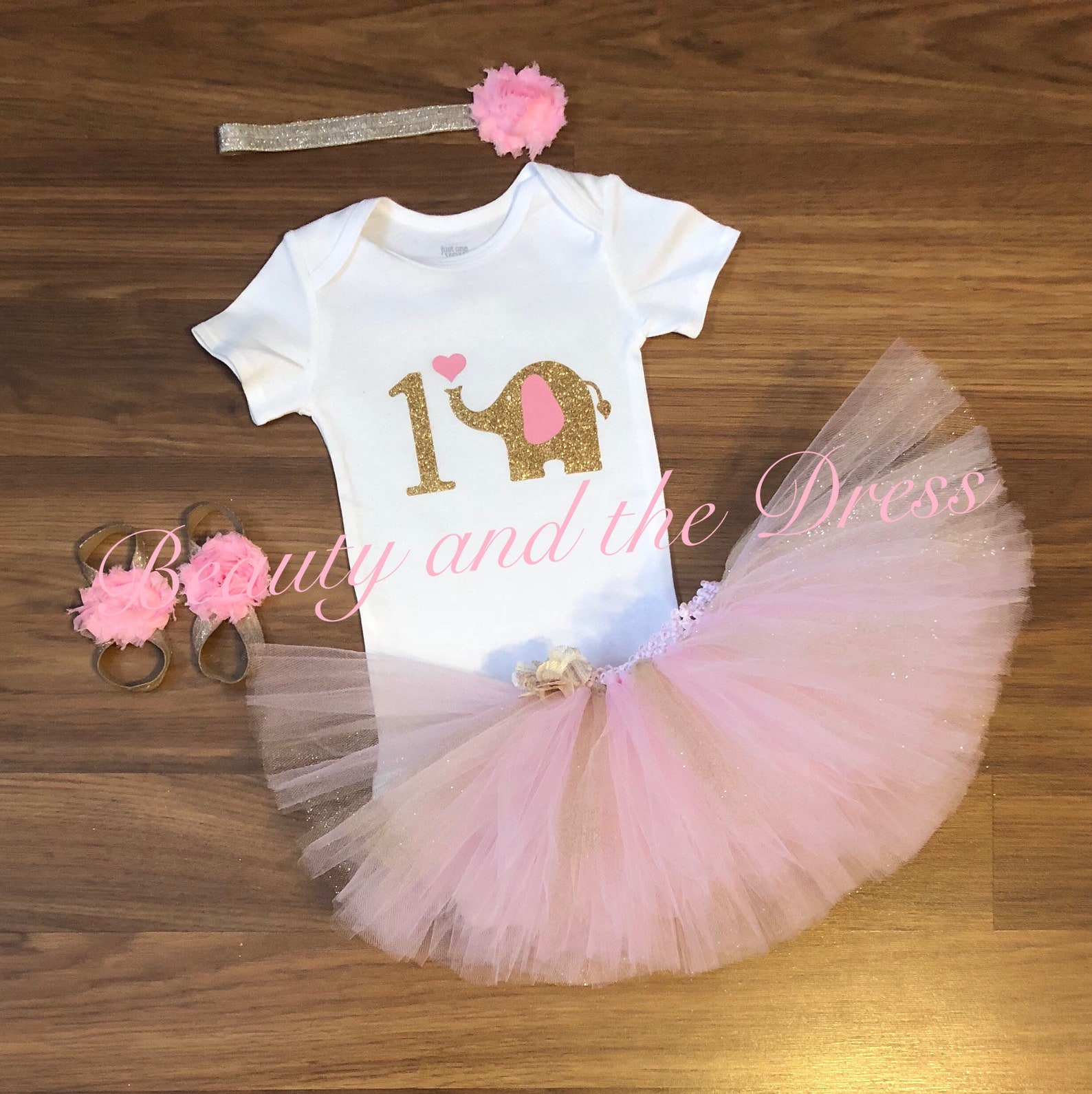 Elephant Birthday Set Elephant Tutu Set Elephant Tutu - Etsy