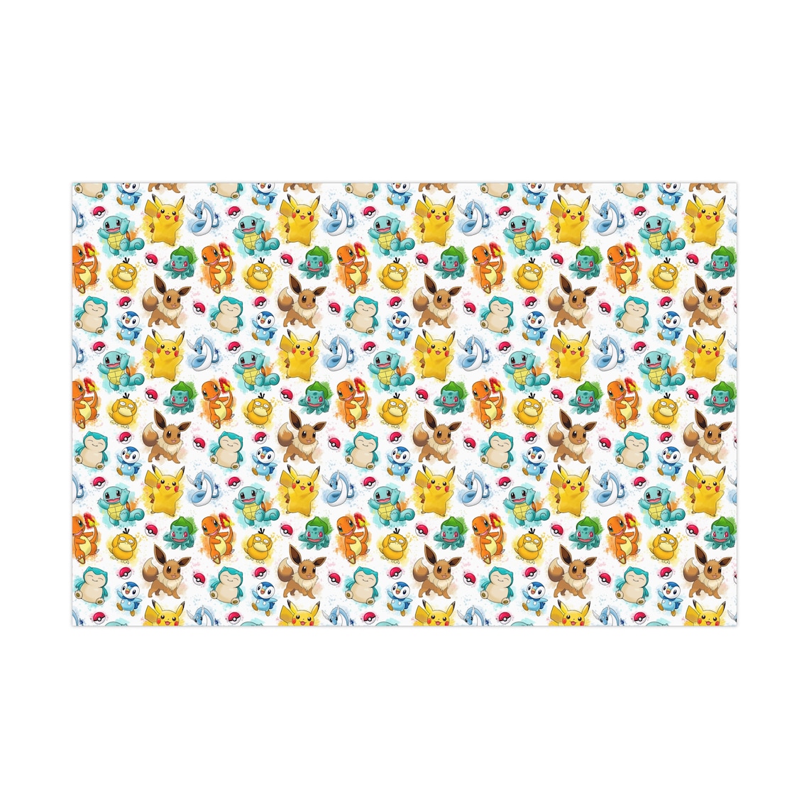 Pokemon Wrapping Paper - Etsy