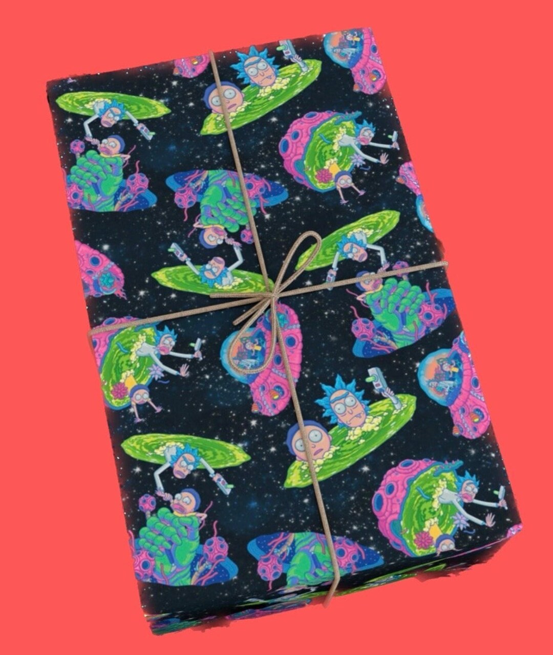 Rick and Morty Wrapping Paper - Etsy