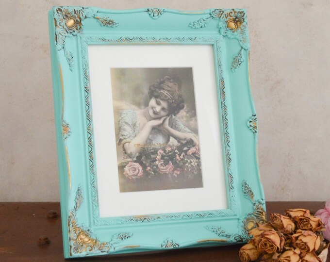 Large Baroque Photo Frame With Bevel Edge Mount Shabby Chic - Etsy