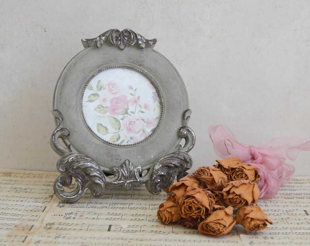 Vintage French Style Ornate Scroll Photo Frame With Glass Cover 20x16 ...