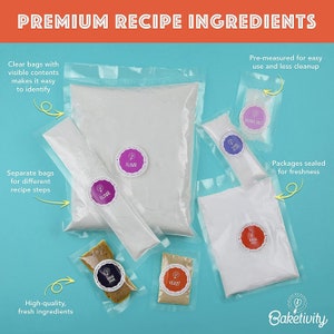 Baketivity Hot Soft Pretzel Making Kit for Kids - DIY Baking Set With ...