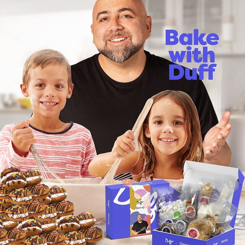 Duff Goldman DIY Baking Set for Kids by Baketivity - Bake Delicious S ...