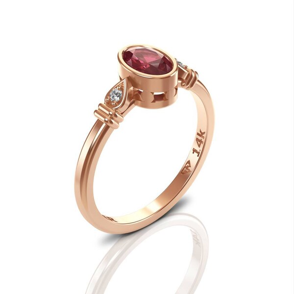 July Birthstone Ring - Etsy