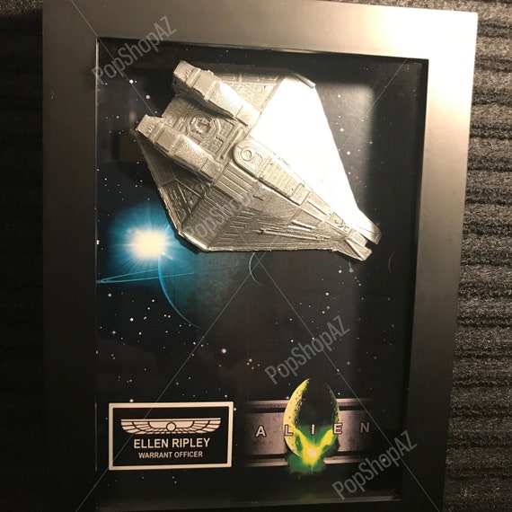Alien Movie Ripley Escape Pod 5x7 Shadow Box 3D Weyland-yutani | Etsy
