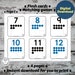 Printable Number Cards, Flash Cards, Number Matching, Childrens ...
