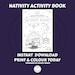 Printable Nativity Activity Book, Activity Sheets, Childrens Christmas ...