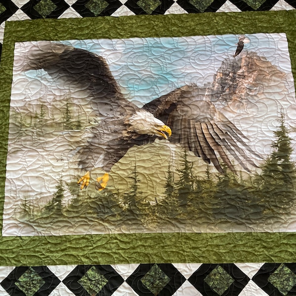 Eagle Quilt - Etsy