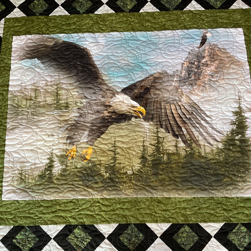 Eagle Quilt Pattern - Etsy