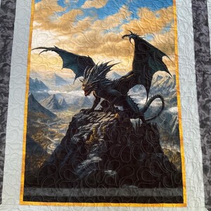 Dragon Quilt, Free Shipping - Etsy
