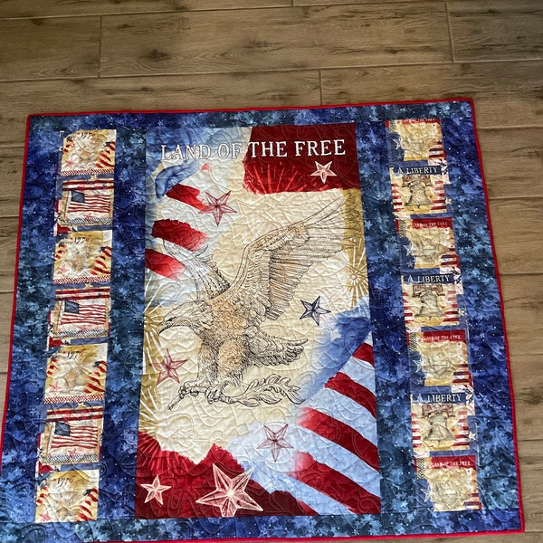 Patriotic Eagle Quilt Pattern - Etsy