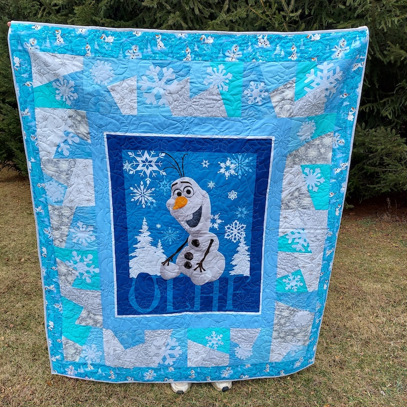 Frozen Quilt - Etsy