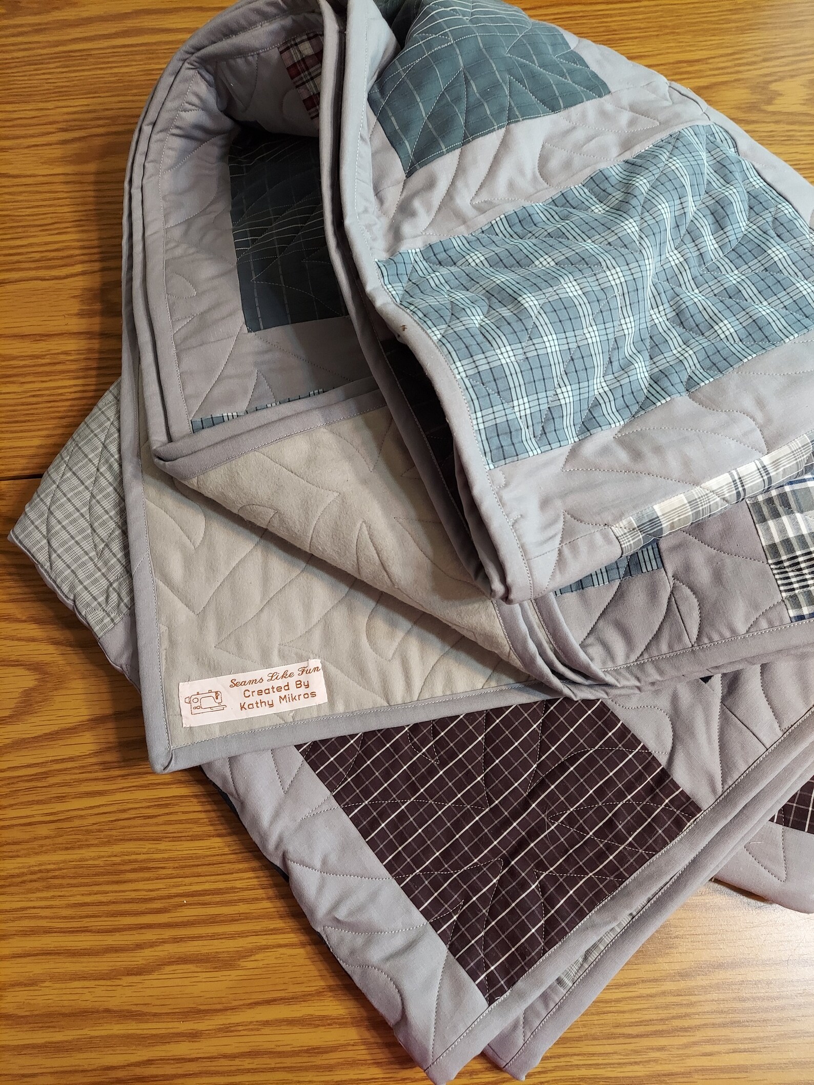 Memory Quilt Custom Made to Order. - Etsy