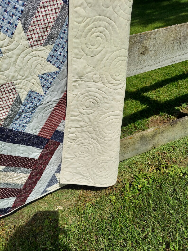 Slanted Star Quilt - Etsy