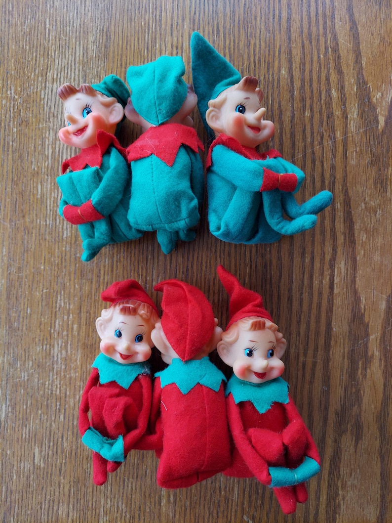 Vintage Pixie Elves - Etsy