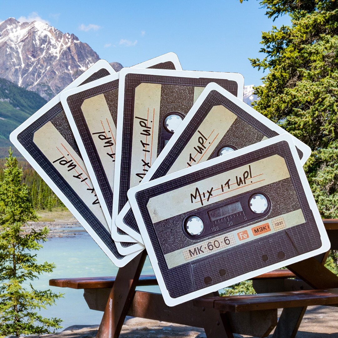 MIX IT UP! Cassette Mixtape Playing Cards Retro Deck Game Night for the ...