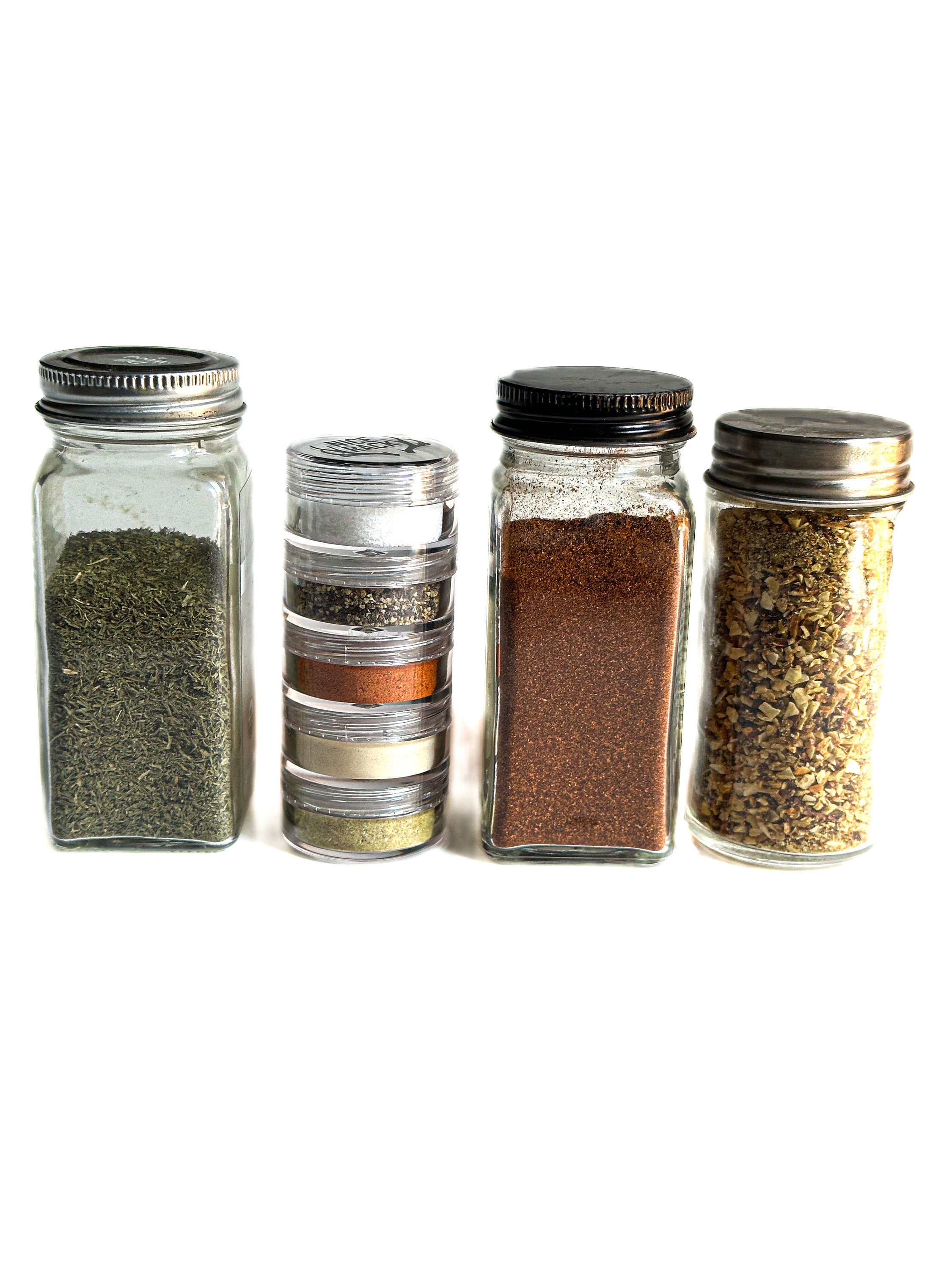 Travel Camp Spice Rack NICE RACK Organic Filled 5 Herbs Mini Kit for ...