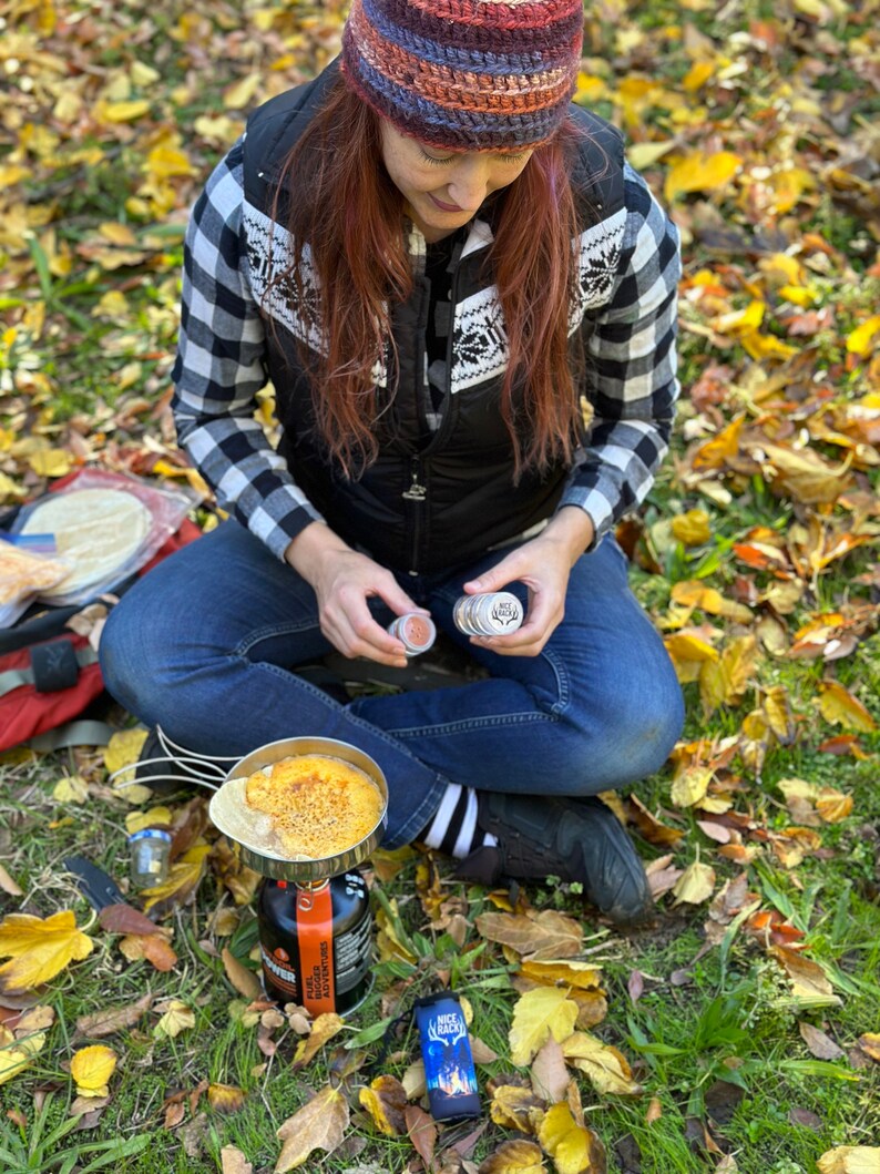 Travel Camp Spice Rack NICE RACK Organic Filled 5 Herbs Mini Kit for ...