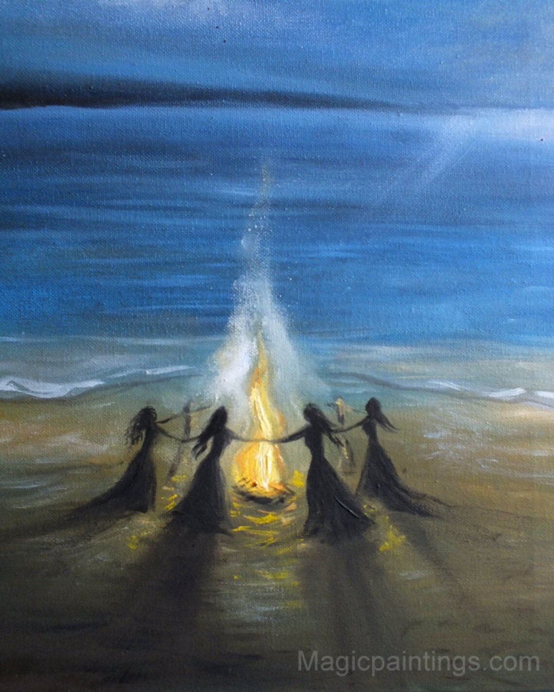 By Land Sky and Sea Large Print - Etsy UK