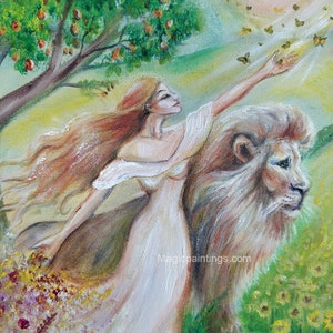 Summer - the Four Seasons, Sun - Print - Etsy