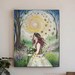 Sacred Labyrinth Goddess Art, Original Artwork, Oil on Canvas, Rocky ...